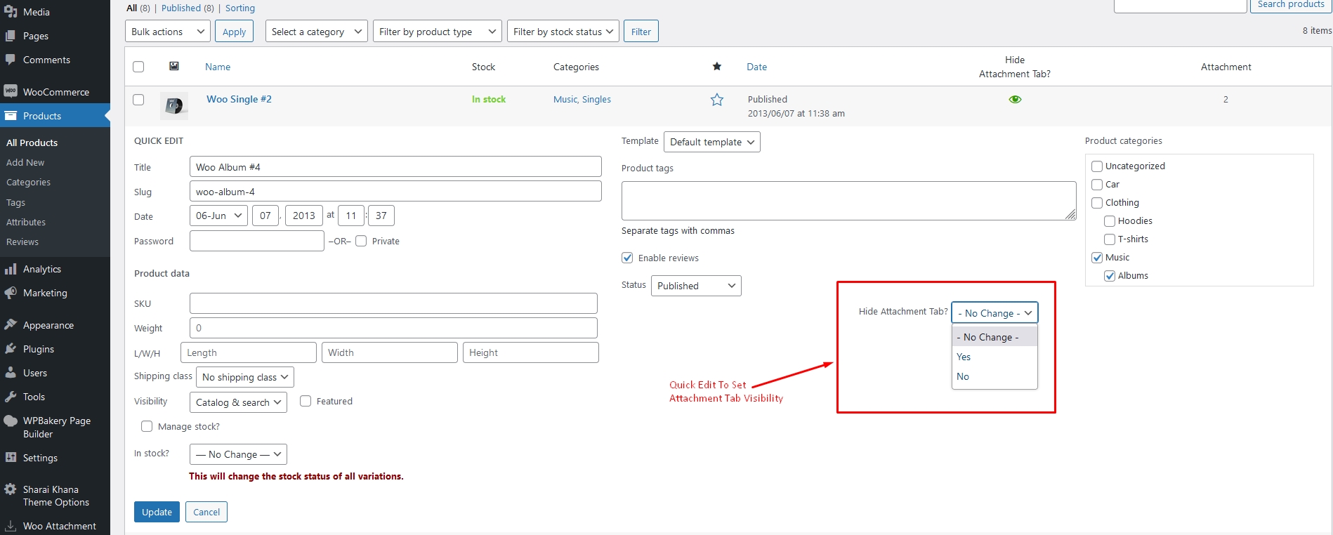 Attachment Tab For Woocommerce by xenioushk | CodeCanyon